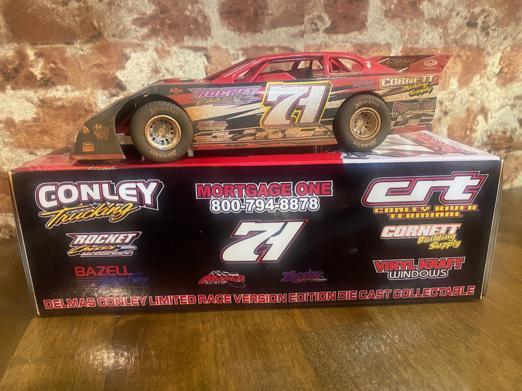 *NEW* Delmas Conley #71 Hobson Race Version 1:24 Scale ADC Diecast Car ...