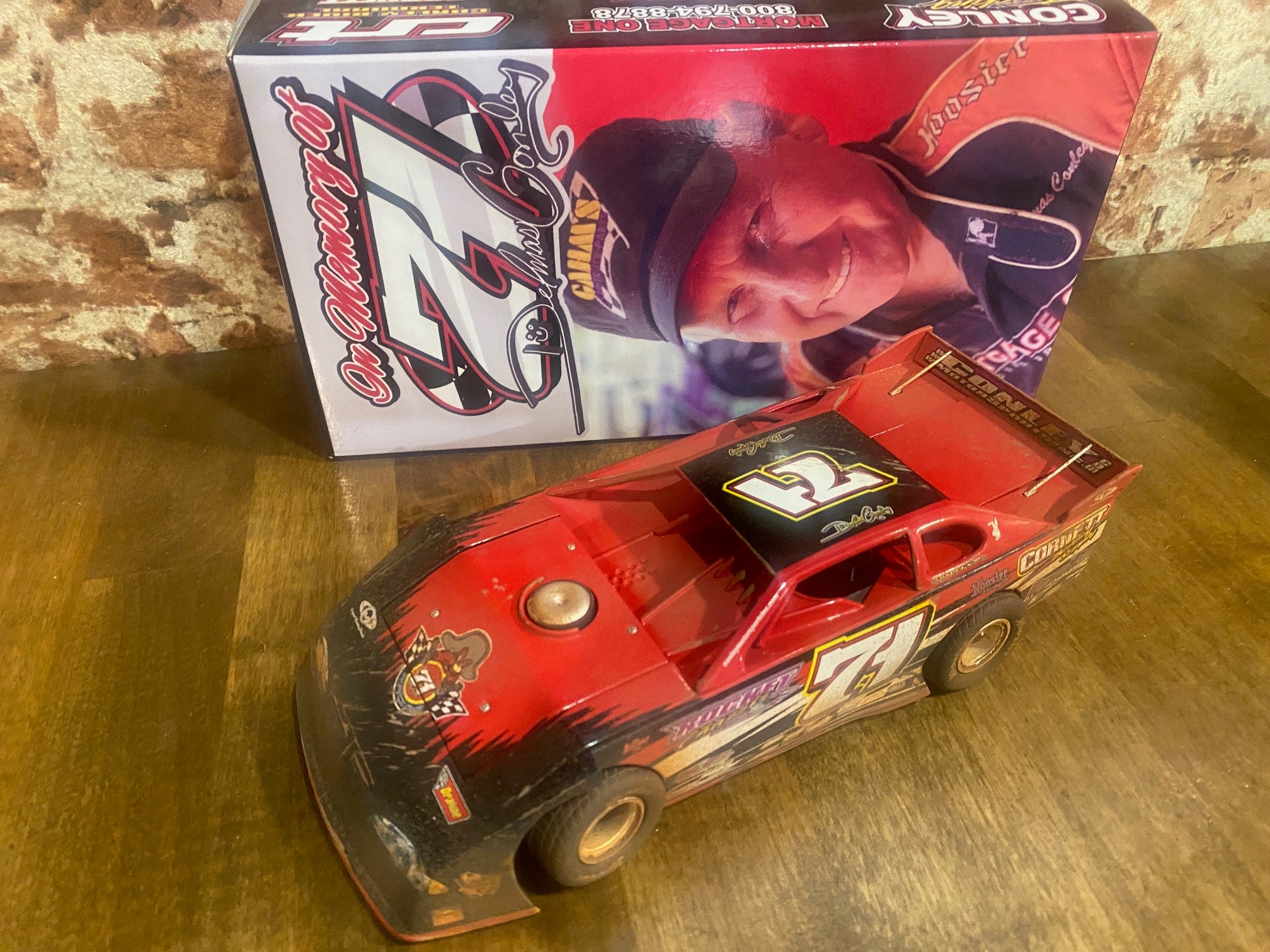 *NEW* Delmas Conley #71 Hobson Race Version 1:24 Scale ADC Diecast Car ...