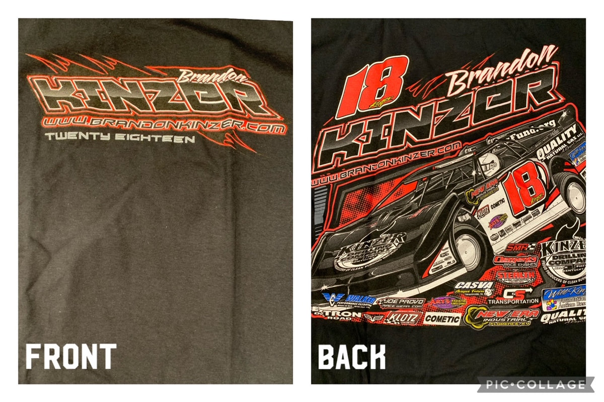 Black Brandon Kinzer Twenty Eighteen T-Shirt – Old Dirt Shirts